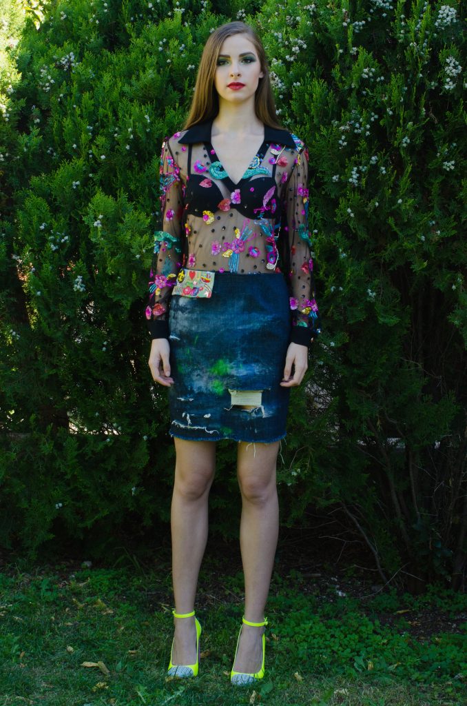 Transparent denim dress | Hero4Heroes